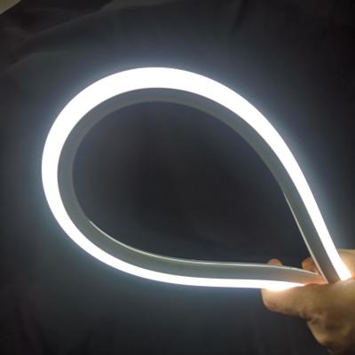 China Cuttable Rubber Silicone 15x15mm D Type neon Strip Light for architectural decoration for sale