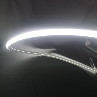China High brightness 15mm decoration led rope 12v 24v Semi round neon lights for sale