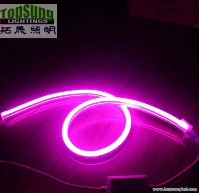 Mini 8x16mm flexibler Werbe-LED-Neonband RGB Farbänderung 110V