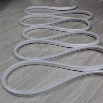 Cina 24v piatto ws2811 indirizzabile rgb led neon flessibile 11x19mm digital neon rope strips in vendita
