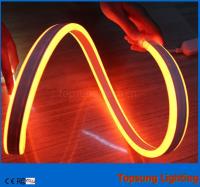China 12v orange double sided LED  neon flex building decoration led light for sale