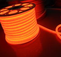 China 16mm Ip67 Flexible Strip orange Round 24v 360 Degree Led Neon Flex for sale