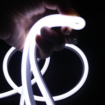 China 24v warm white mini neon led strip lights 6*13mm micro size silicone materiall shenzhen supplier for sale