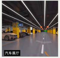 China Dimmable LED Linear Light Seamless Connection Suspended Light Dimmable Hanging Ceiling Shop Linear Light for sale