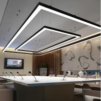 China Dimmable LED Linear Light Seamless Connection Suspended Light Dimmable Hanging Ceiling Shop Linear Light for sale
