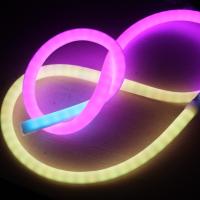 China Magic 360 Led Neon Flex Digital Pixel round 5050 Programmable Rope Light for sale