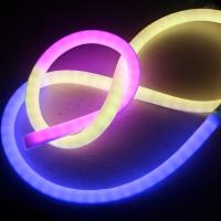 China Magic 360 Led Neon Flex Digital Pixel round 5050 Programmable Rope Light for sale