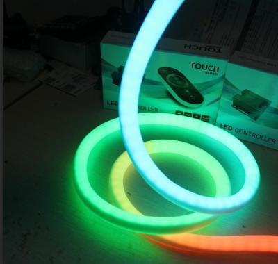 China Topsung Hoogwaardige 360 graden buiten rgb led neon flex, led pixel flex Te koop