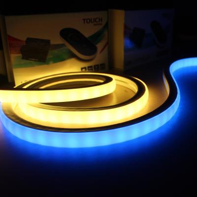 China Topview Square 7 color changing addressable digital dmx ws2811 led neon flexible strip for sale