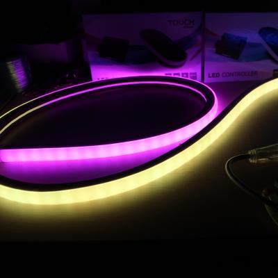 China Topview Square 7 color changing addressable digital dmx ws2811 led neon flexible strip for sale