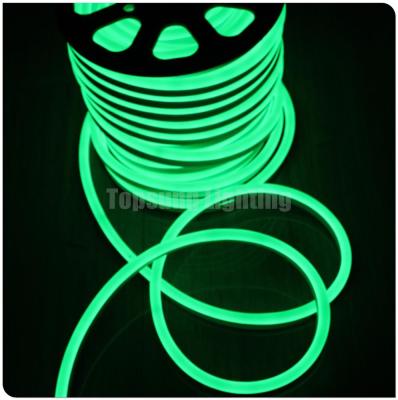 China SMD 2835 led neon light 12V flex rope outdoor waterproof led neon strip light green color for sale
