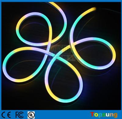 Cina RGB Digital Pixel Chasing LED Neon con 11*19mm di dimensione IP67 DC24v Neon Rope Lights flessibile in vendita