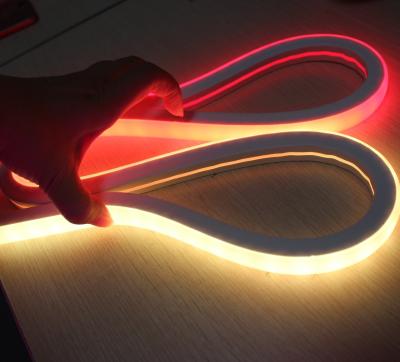 China Waterproof LED neon flex /RGB Multi-color Changing Flexible neon rope lights square 17x17mm for sale