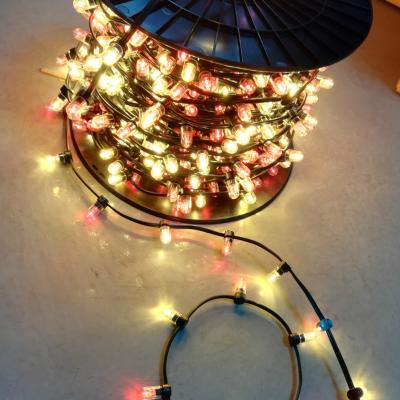 China 50M/rol aangepast Mini Clip String Light DC12V feelicht 666 led outdoor cuttable kerstboom lichten Te koop