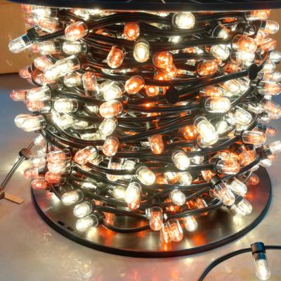 China 50M/rol aangepast Mini Clip String Light DC12V feelicht 666 led outdoor cuttable kerstboom lichten Te koop
