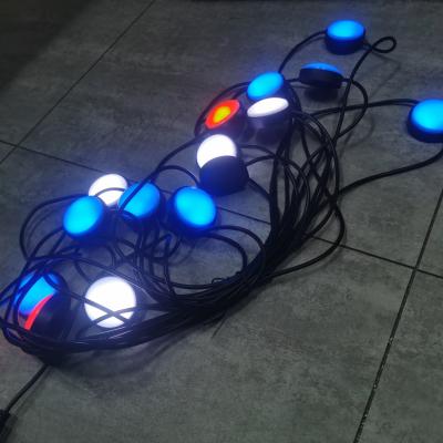 China 15 Bulbs 10m RGB Other LED Lights Lawn Light Post Tuya APP Control for sale