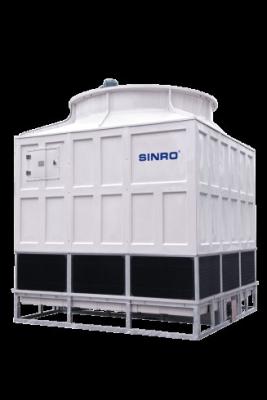 China Anti-noise GRP Square Across-flow Cooling Tower for sale