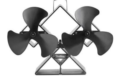 Cina OEM ODM Ventilatore per stufe a calore 0.01mm Alu ABS Applicazione domestica in vendita