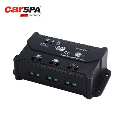China 5A Solar Charge Controller , Pwm Solar Regulator With DC Load Function for sale