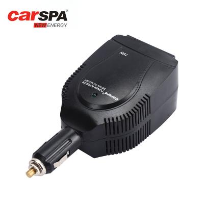 China Multi Functional Car Power Inverter 75 Watt Modified Sine Wave For Laptop for sale