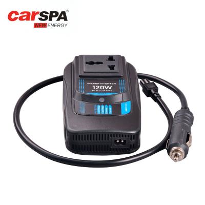 China 120 watt best laptop modified sine wave car power inverter with USB port-PI120 for sale