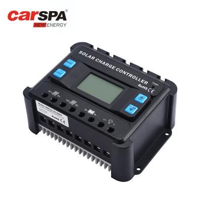 China 30A 24 48V auto PWM low self consumption battery charge controller-ENS2448-30D for sale