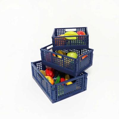 China Sonsill espesó al organizador plástico de la cesta, cajas de almacenamiento plegables desmontables en venta