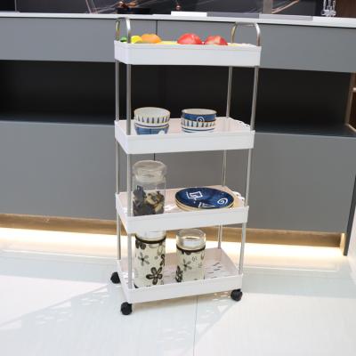 Cina Il sonsill di plastica domestico dei carretti pp di stoccaggio di multi strato inodoro dimagrisce alla moda in vendita