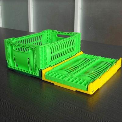 Китай Прямоугольная Stackable пластиковая складывая клеть мини 30x20x12cm продается