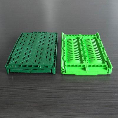 China Rechthoekig Stapelbaar Plastic Vouwend Krat Mini 30x20x12cm Te koop