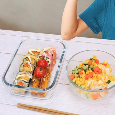 Cina Copertura di plastica di vetro dei grandi contenitori di stoccaggio ermetici dell'alimento in vendita