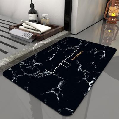 Cina Bagno assorbente Mats Non Slip della toilette di secchezza rapida del bagno in vendita