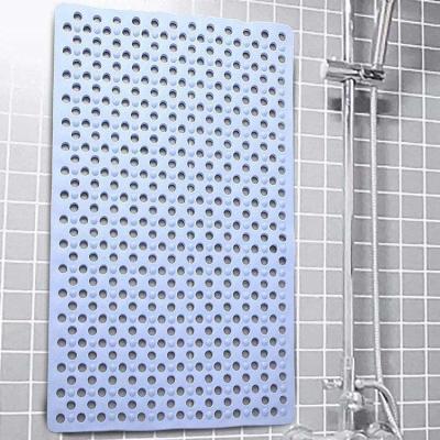 China Silikon-Badewannen-Mats With Drain Holes And-Saugschalen zu verkaufen
