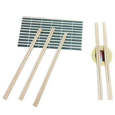 China Disposable Bamboo Chopsticks with Logo Bulk Eco-friendly Tensoge Natural Wrapped in Paper Bag for sale
