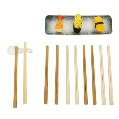 China Customized Disposable Bamboo Sushi Chopsticks for Household Restaurant Eco-friendly Healthy for sale