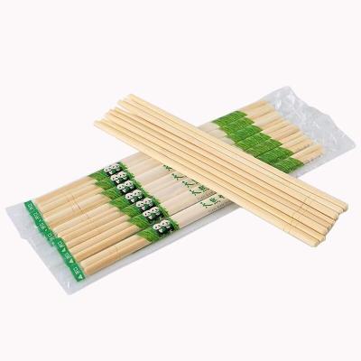 China Round Shape Bamboo Chopsticks Eco-friendly and Disposable for Household/Restaurant/Hotel Needs for sale