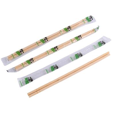China Customized logo Round Bamboo Disposable Bamboo Chopsticks Flatware Type for Household/Restaurant/Hotel for sale
