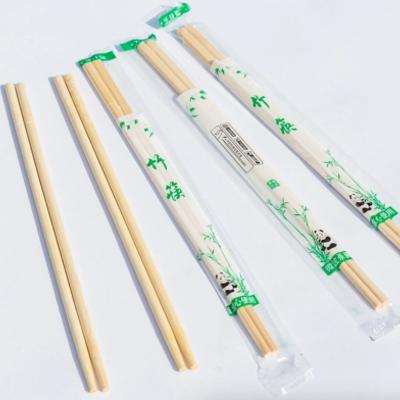 China Custom Logo Round Disposable Bamboo Chopsticks for Flatware Type and Bulk Orders for sale