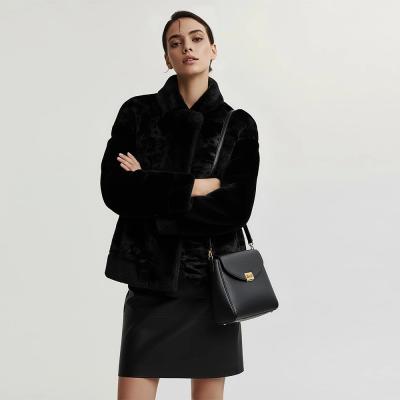 China Euro-American Eco Faux Fur Short Exquisite Coat for sale