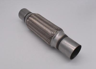 China 1.2mm de Uitlaat Flex Pipe With Nipples van het 2,25 Duimroestvrije staal Te koop