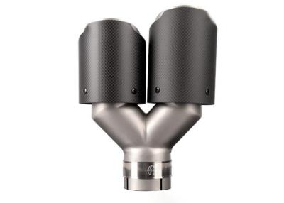 Cina Punte doppie del silenziatore dell'anti di 60mm sbocco UV dell'entrata 76mm in vendita