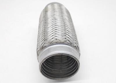 중국 연결은 76.2mm×152mm 스테인레스 강 배출 플렉스 파이프를 땋았습니다 판매용
