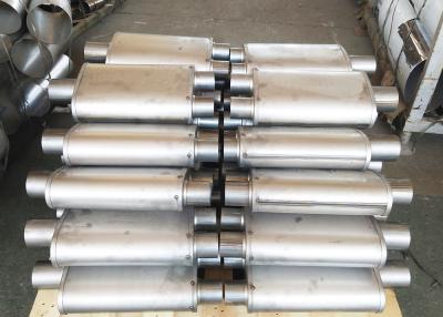 China 1.0mm Auto Bijkomende Ovale 4 Duim door 9 Ss van de Duim Stille Stroom Geluiddemper Te koop