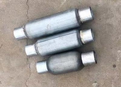 Identificación estilo de la botella del resonador del silenciador del extractor Ss409 de 2,25