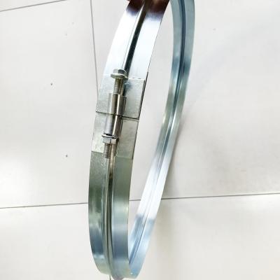 Cina L'acciaio galvanizzato presa d'aria preme la tensione Ring With Bolt Connection di 600mm in vendita