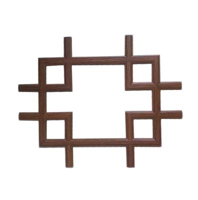 Cina Decorazione Funzione di porta o finestra 8*18 mm Bar di griglia decorativa Fiore di finestra di bar georgiano in vendita