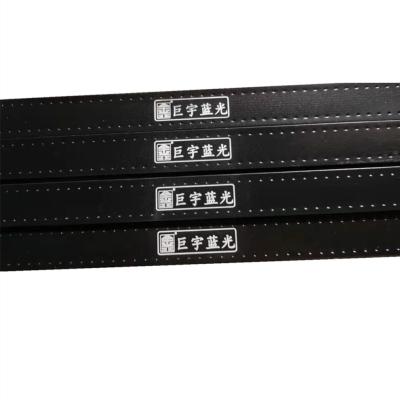 China Barra de espaçamento de vidro isolado de alumínio preto com logotipo laser e serviço de corte à venda