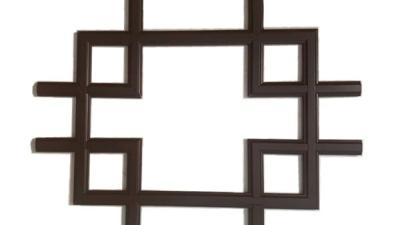 Cina Bar a griglia di vetro isolante in colori personalizzati per bar e decorazioni georgiane moderne in vendita