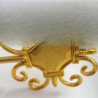 China Georgian Bar Decorative Window Door with Small Flower Shape Insulating Glass Function for sale