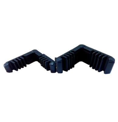 China Modern Design Plastic Corner Insulating Glass Aluminum Spacer Bar Corner Joint Direct for sale